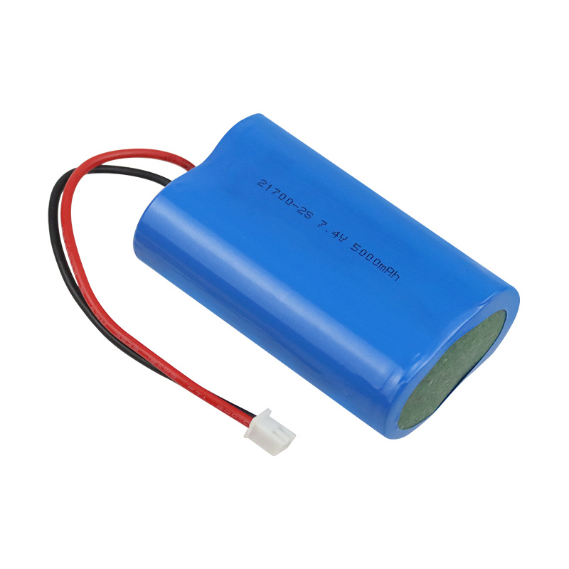 21700 2S1P 7.4V 5000mAh Lithium Battery Pack for Smart Devices & Power Tool